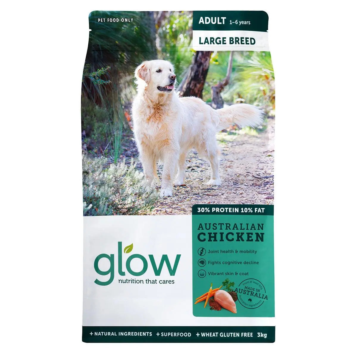 Glow Adult Large Breed Australian Chicken – Petstock Country Brindabella