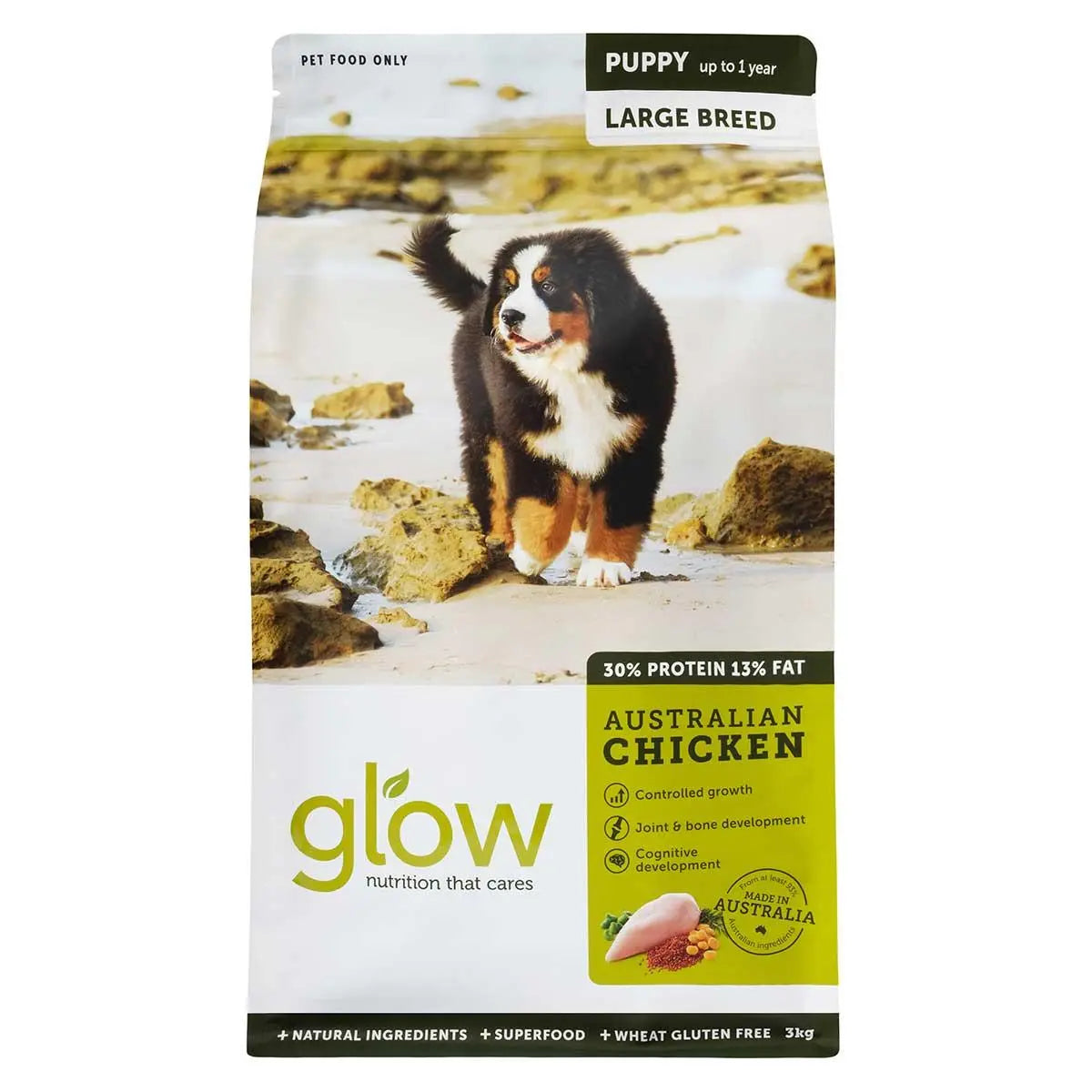 Glow Puppy Large Breed Australian Chicken – Petstock Country Brindabella