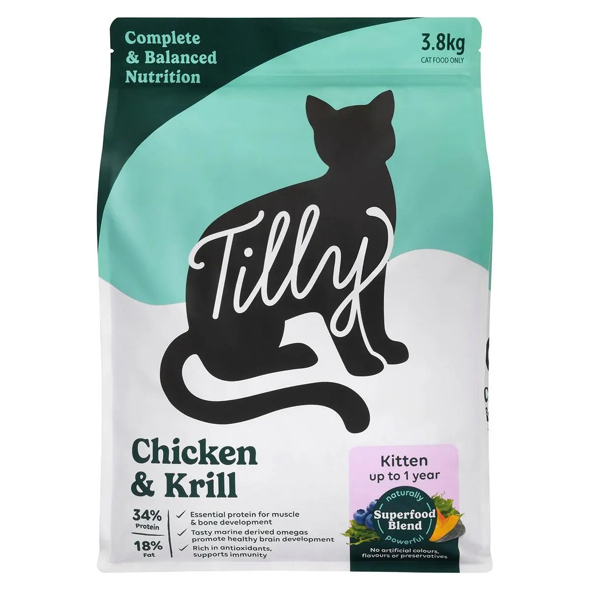 Tilly Kitten Dry Food – Petstock Country Brindabella