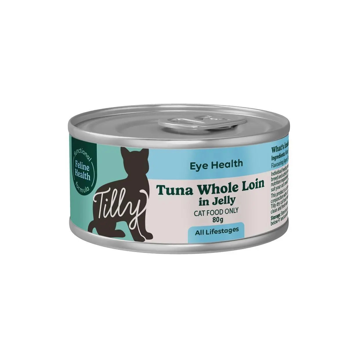 Tilly Functional Formula Eye Health Tuna in Jelly Wet Cat Food 80g ...