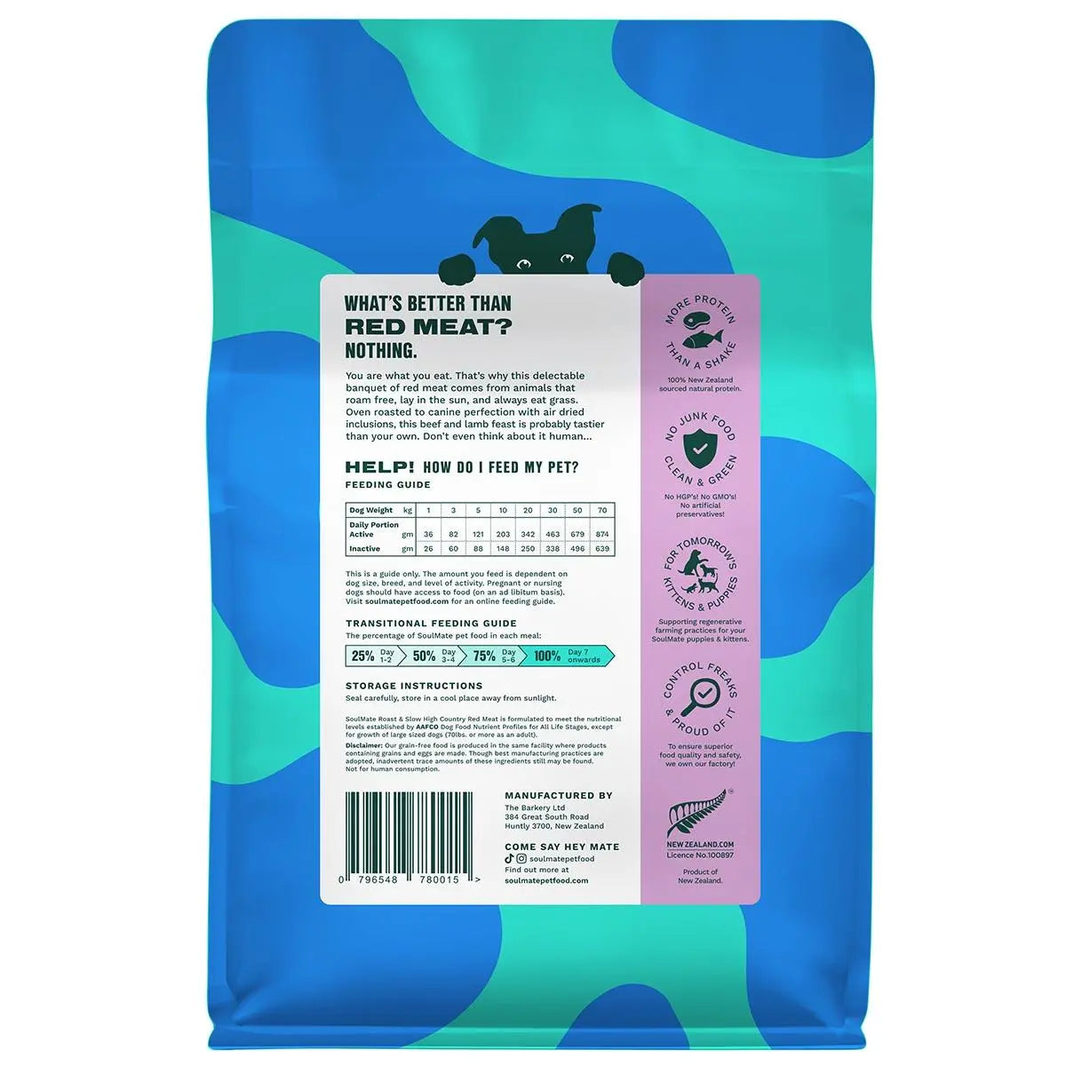 SoulMate Roast & Slow Baked and Air Dried High Country Red Meat Dry Do ...