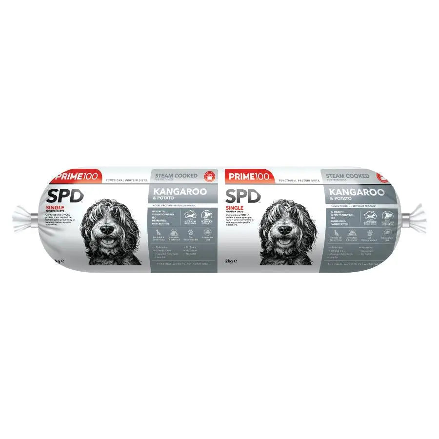 Prime100 SPD Kangaroo & Potato Fresh Roll – Petstock Country Brindabella