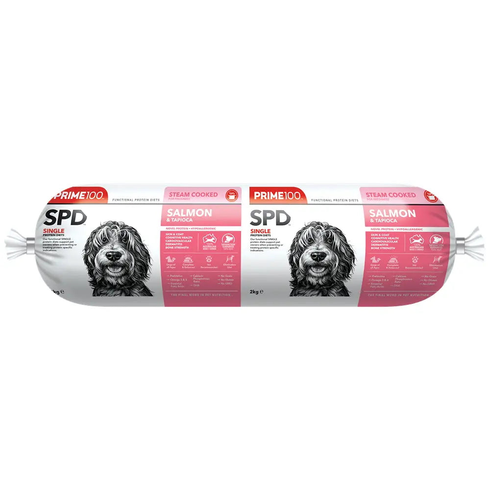 Prime100 SPD Salmon & Tapioca Fresh Roll Dog Food – Petstock Country ...