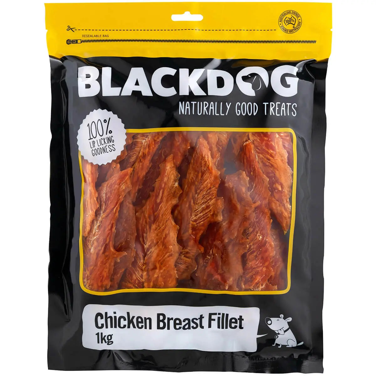 Blackdog Chicken Breast Fillet Dog Treats 1kg – Petstock Country ...