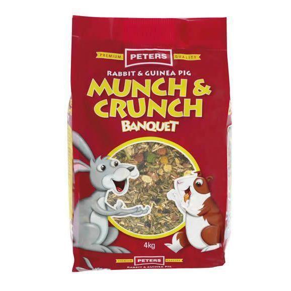 Peters Munch & Crunch Rabbit and Guinea Pig Food Mix 4kg – Petstock ...