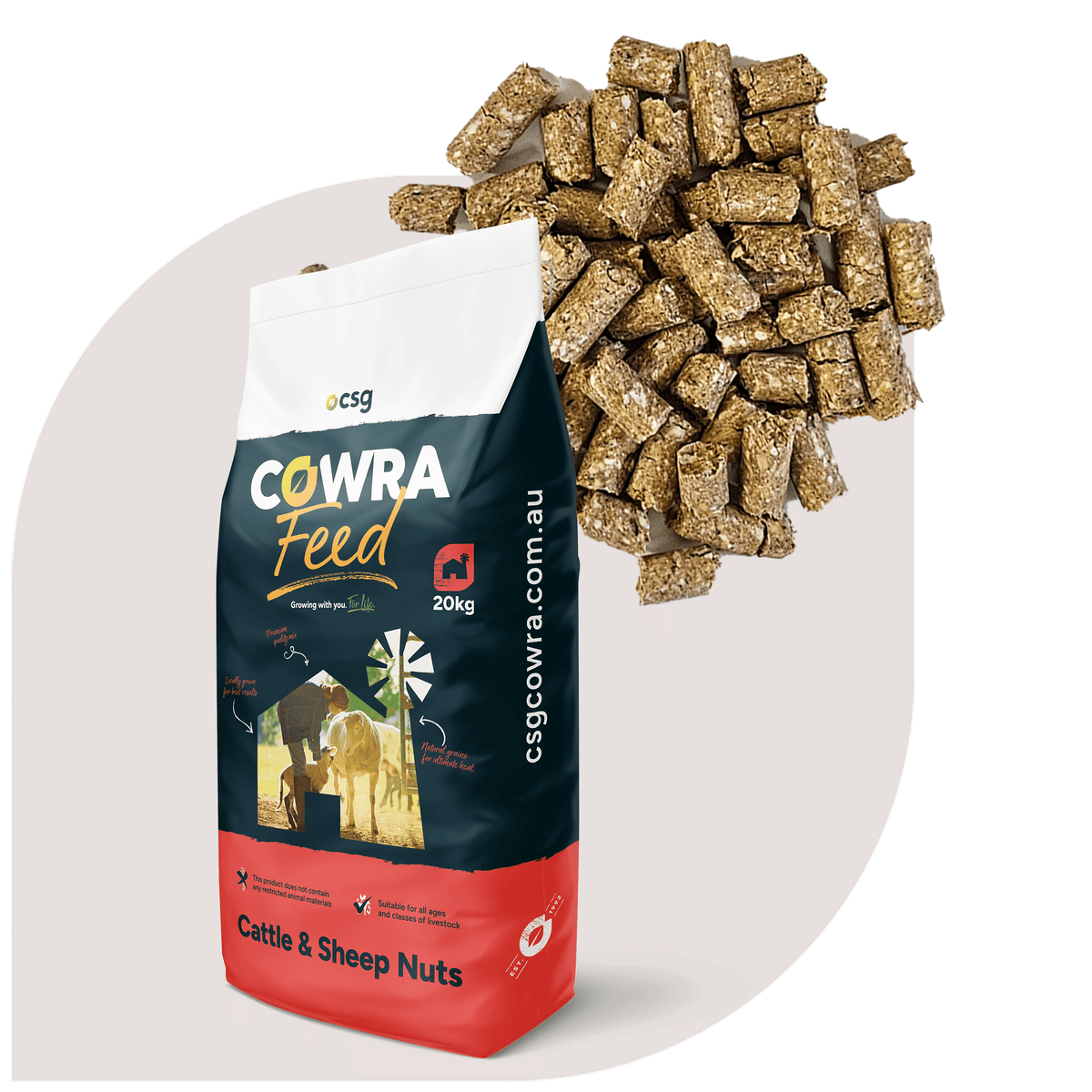 Cowra Feed Sheep & Cattle Nuts – Petstock Country Brindabella
