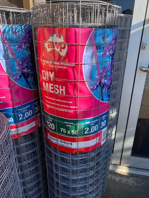 AWP DIY Mesh 120x75x50x30m – Petstock Country Brindabella