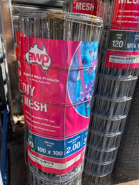 AWP DIY Mesh 90x100x100x30m – Petstock Country Brindabella